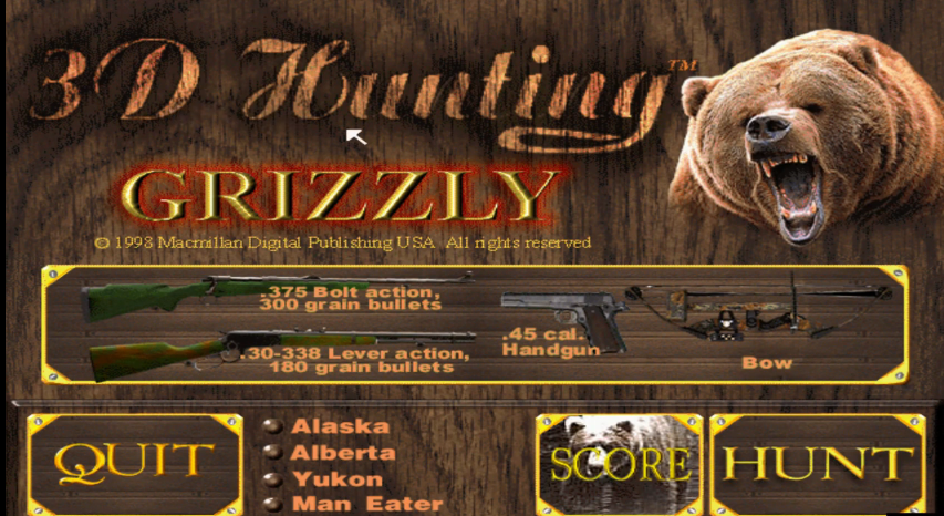 3D Hunting: Grizzly - Old Games Download