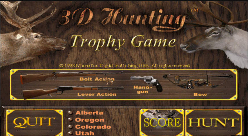 3D Hunting: Trophy Game - Old Games Download