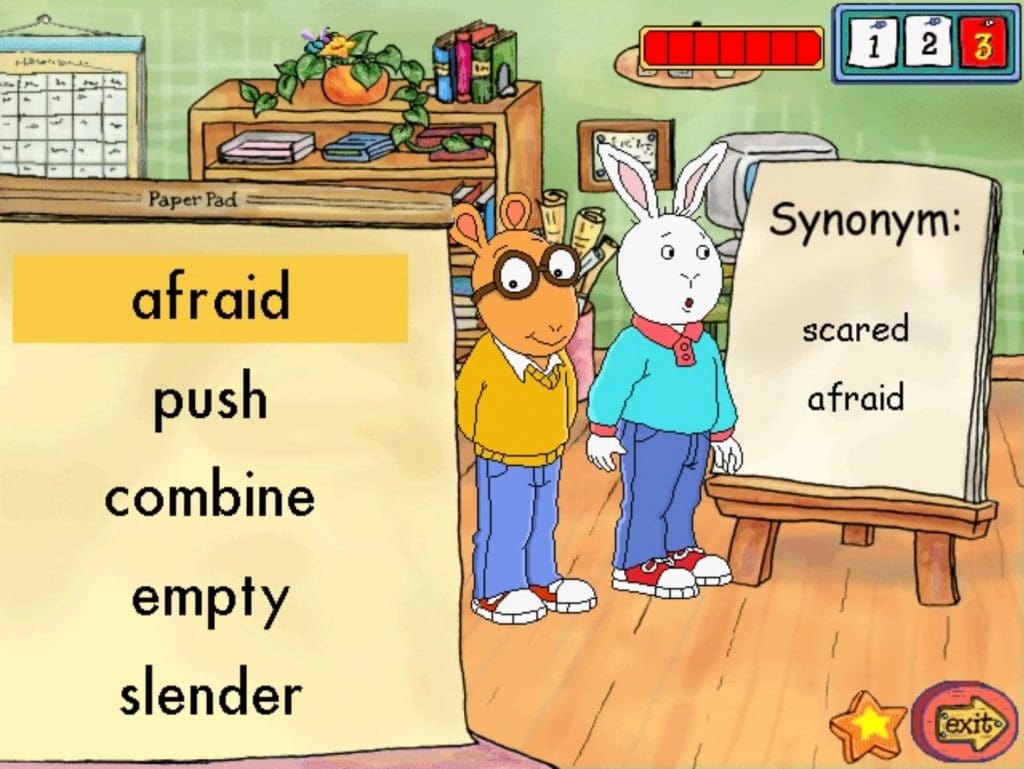 Arthur's 2nd Grade - Old Games Download