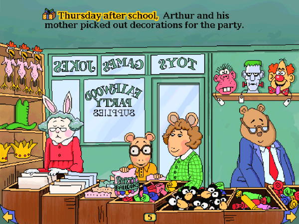 Arthur's Birthday - Old Games Download