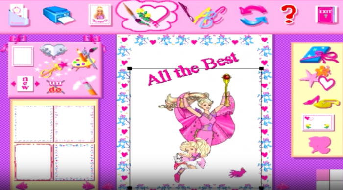 Barbie Print 'n Play - Old Games Download