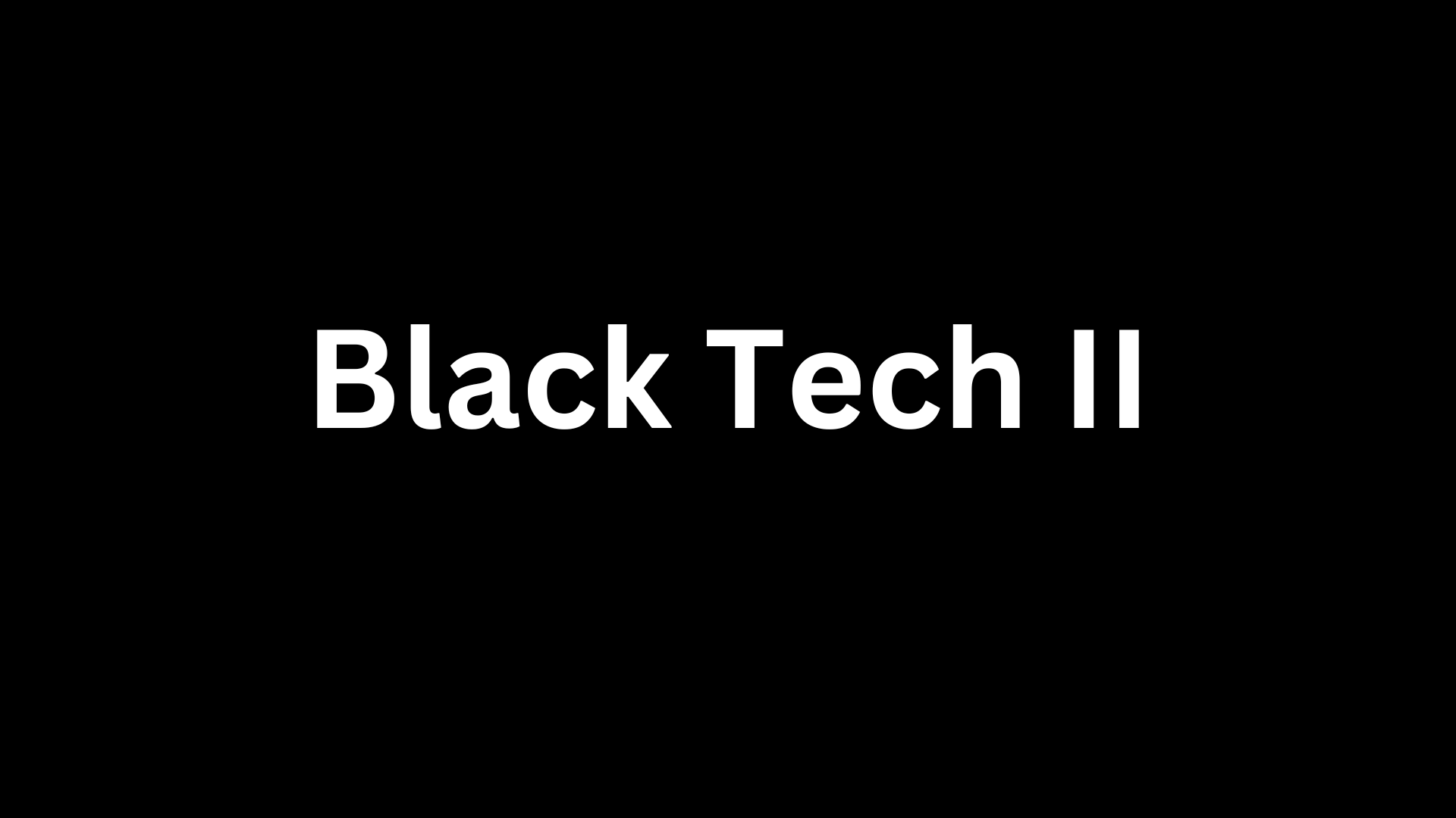 Black Tech II - Old Games Download