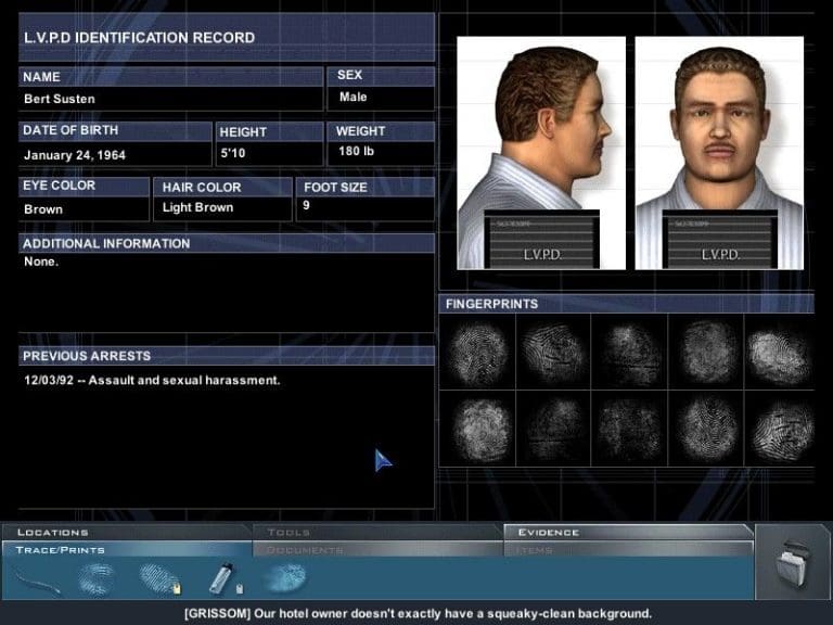CSI: Crime Scene Investigation - Old Games Download
