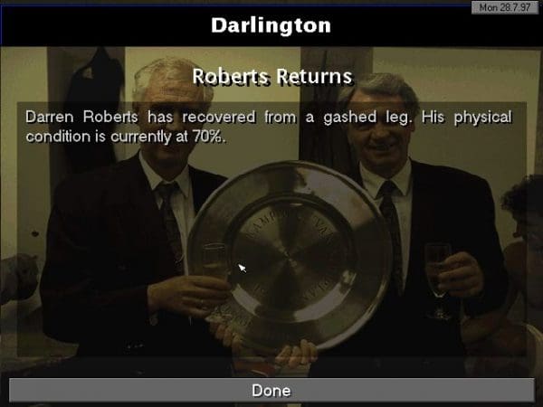 Championship Manager: Season 97/98 - Old Games Download