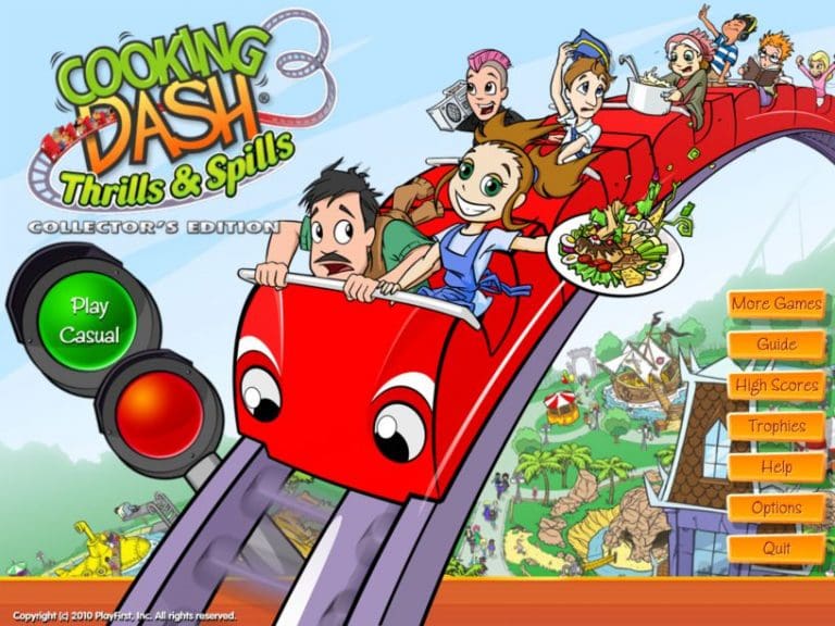 Cooking Dash 3: Thrills and Spills - Old Games Download
