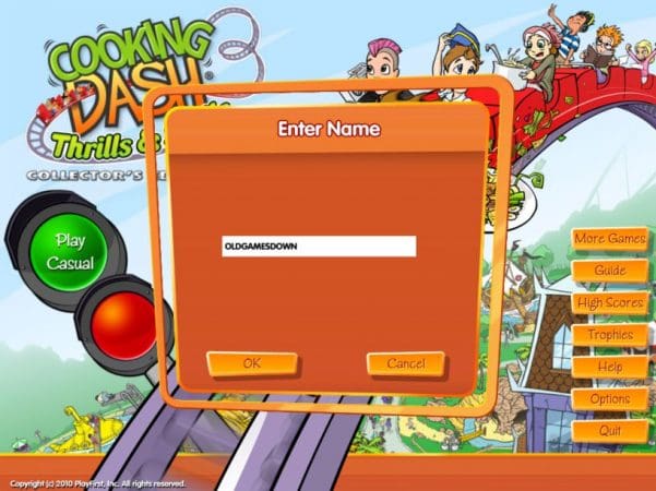 Cooking Dash 3: Thrills and Spills - Old Games Download