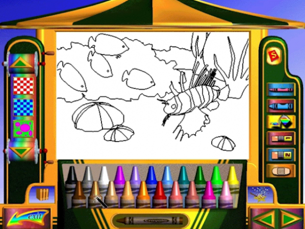 Crayola Magic 3D Coloring Book - Old Games Download