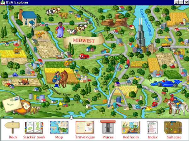 DK USA Explorer - Old Games Download