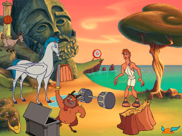 Disney's Animated Storybook: Hercules - Old Games Download