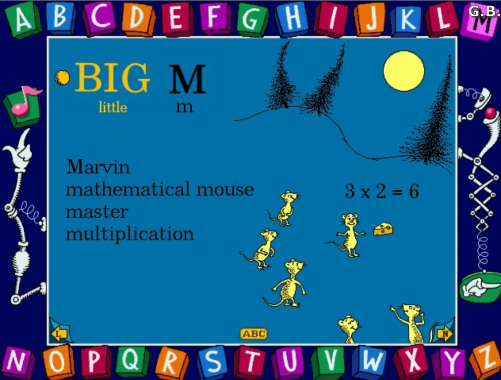 Dr. Seuss Reading Games - Old Games Download