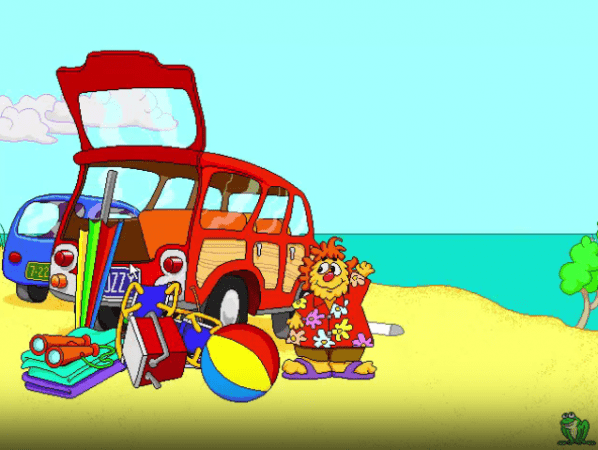 Fisher-Price Read & Play: A Day at the Beach with the Fuzzooly Family ...