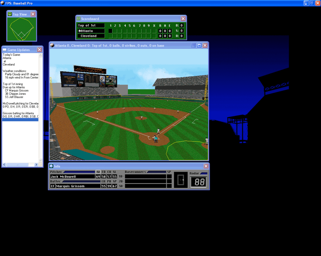 Front Page Sports: Baseball Pro '96 Season - Old Games Download