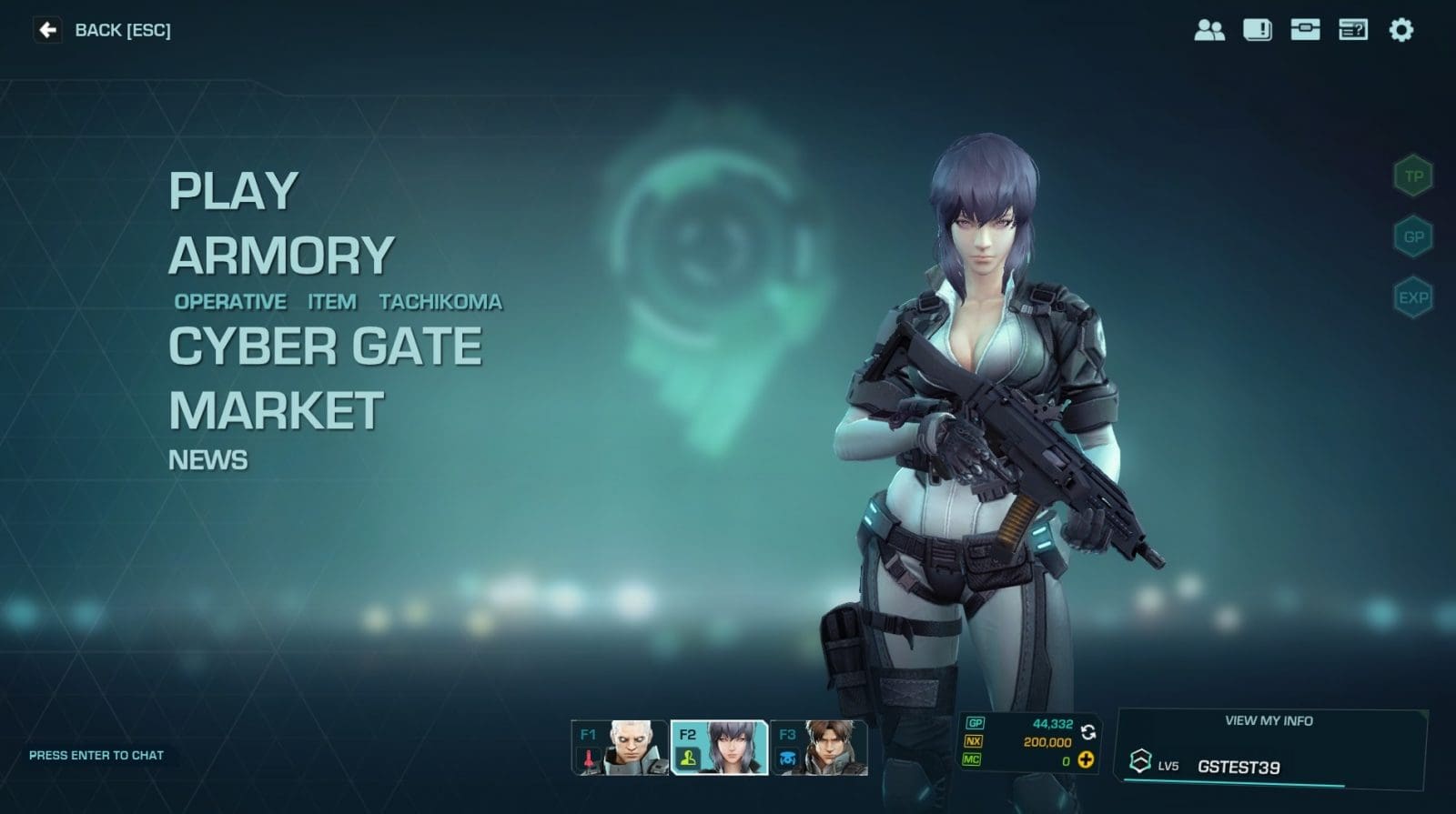 Ghost in the Shell: Stand Alone Complex - First Assault Online - Old ...