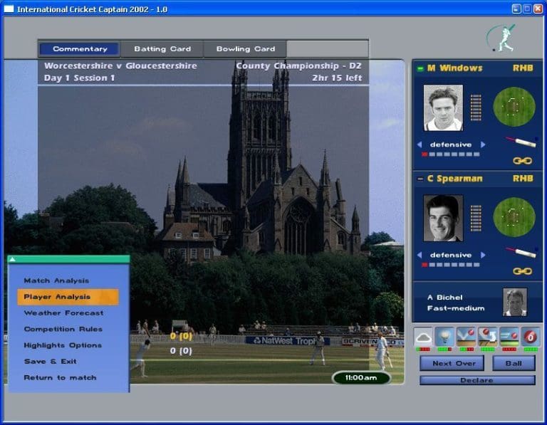 International Cricket Captain 2002 - Old Games Download