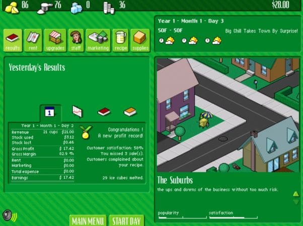 Lemonade Tycoon - Old Games Download