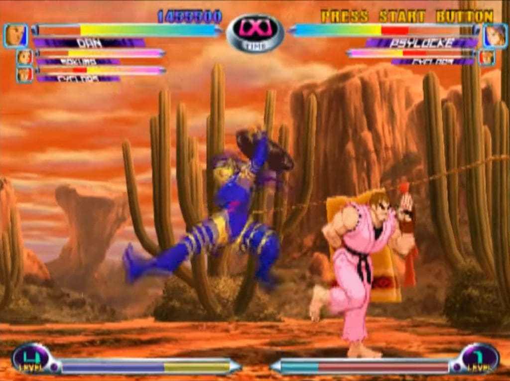 Marvel vs. Capcom 2: New Age of Heroes (2000 Arcade/2002 PS2 Game ...