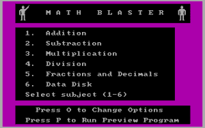 Math Blaster! - Old Games Download