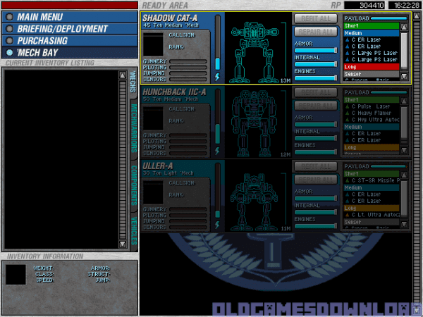 MechCommander: Gold - Old Games Download