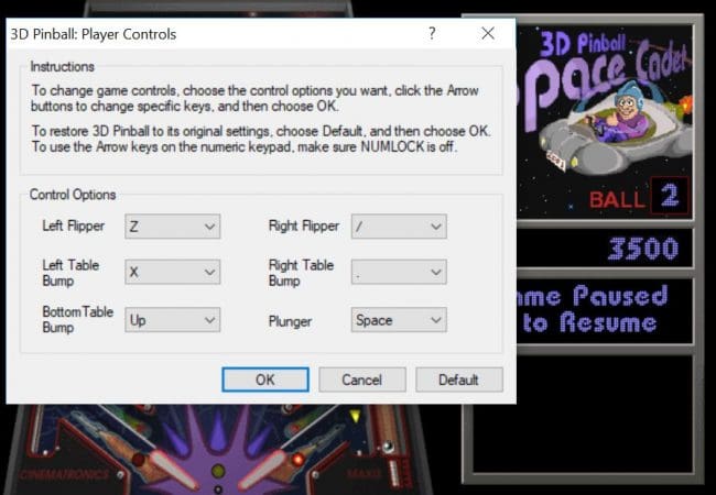 Microsoft 3D Pinball: Space Cadet - Old Games Download