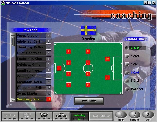 Microsoft Soccer - Old Games Download