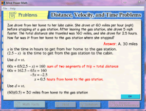 Mind Power Math High School Algebra 2 - Old Games Download