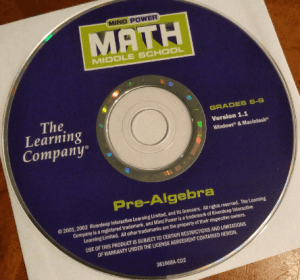 Mind Power Math Middle School Pre-Algebra - Old Games Download