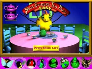 Miss Spider's Tea Party - Old Games Download