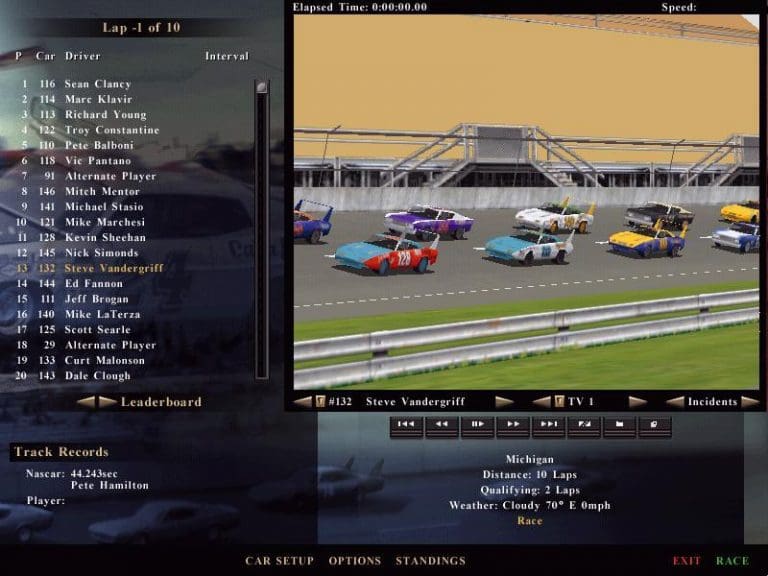 NASCAR Legends - Old Games Download