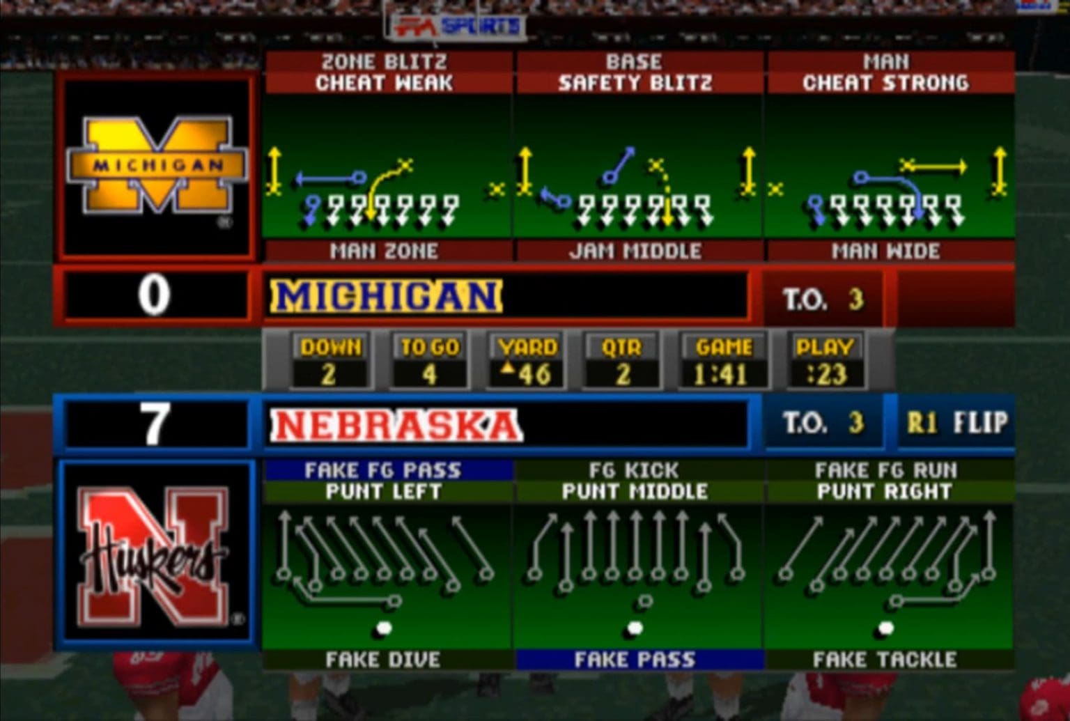 NCAA Football 99 - Old Games Download