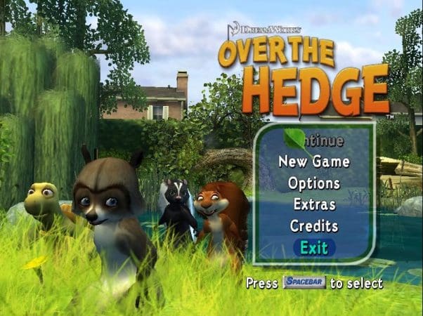 Over The Hedge - Old Games Download
