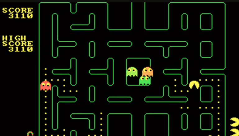 Pacman (1984 DOS) - Old Games Download
