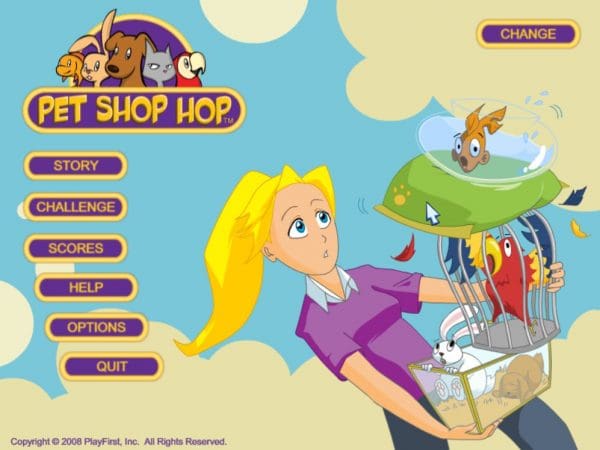 Pet Shop Hop - Old Games Download