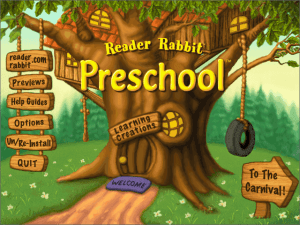 Reader Rabbit Preschool (Classic Edition) - Old Games Download