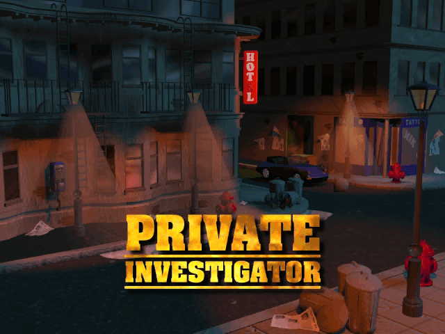 Private Investigator - Old Games Download