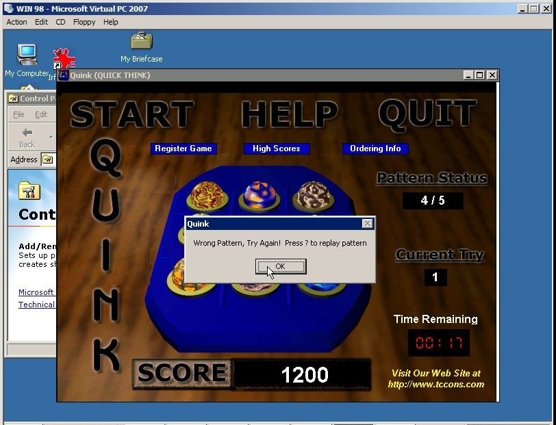 Quink (Quick Think) - Old Games Download