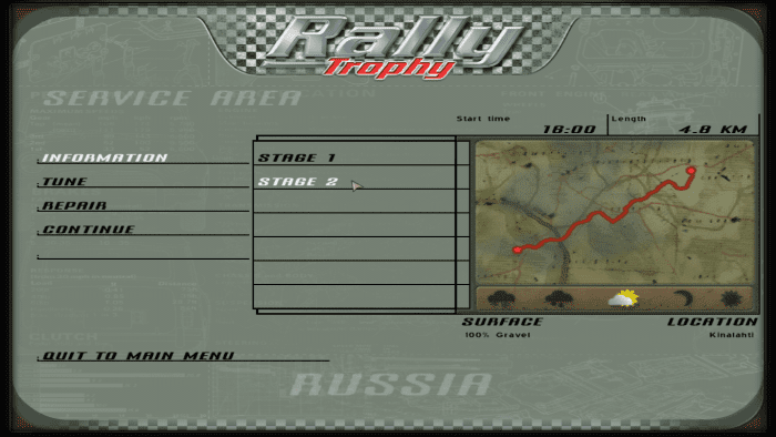 Rally Trophy - Old Games Download