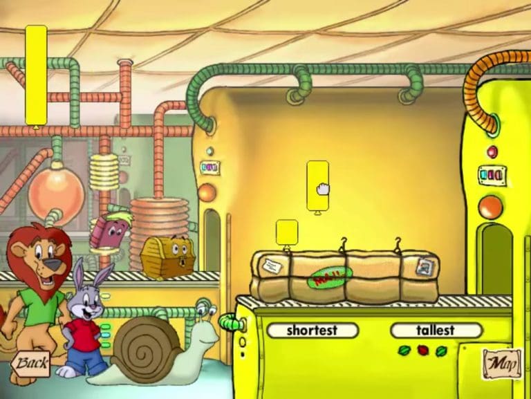 Reader Rabbit: Kindergarten - Bounce Down in Balloon Town! - Old Games ...