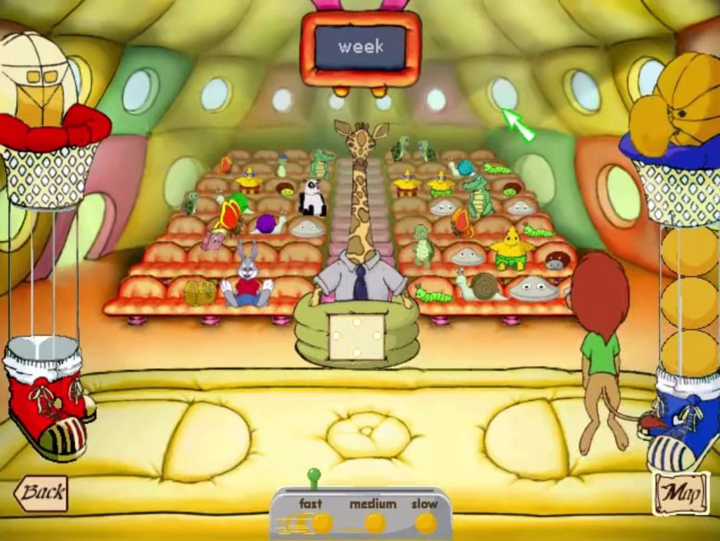 Reader Rabbit: Kindergarten - Bounce Down in Balloon Town! - Old Games ...