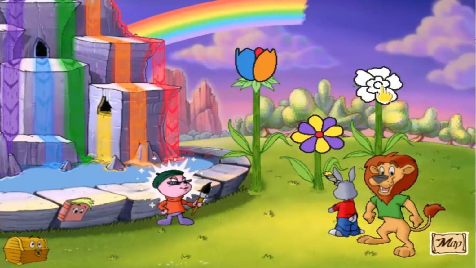 Reader Rabbit Preschool: Sparkle Star Rescue (2002) - Old Games Download