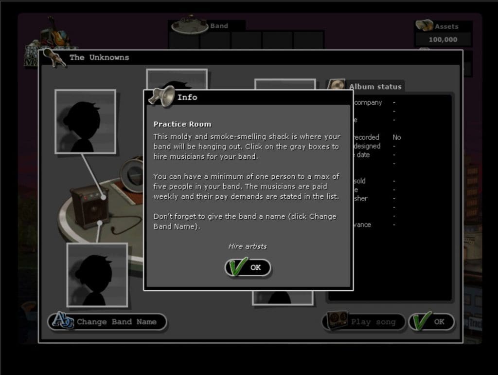 Rock Manager - Old Games Download