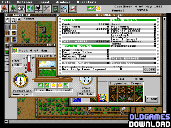 SimFarm - Old Games Download