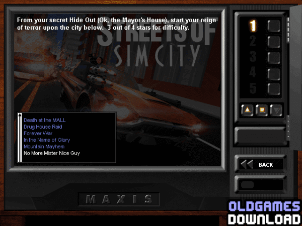 Streets of SimCity - Old Games Download