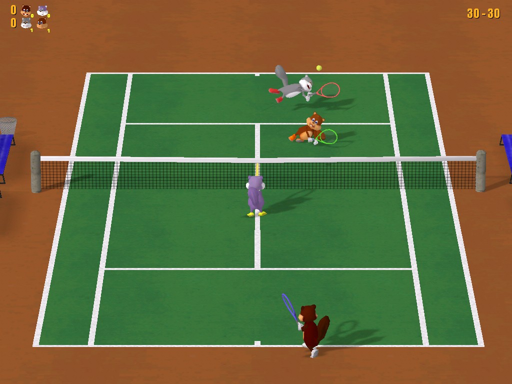 Tennis Critters - Old Games Download