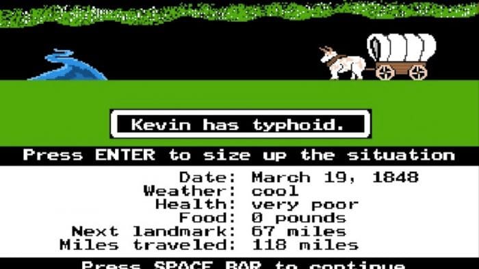 The Oregon Trail - Old Games Download