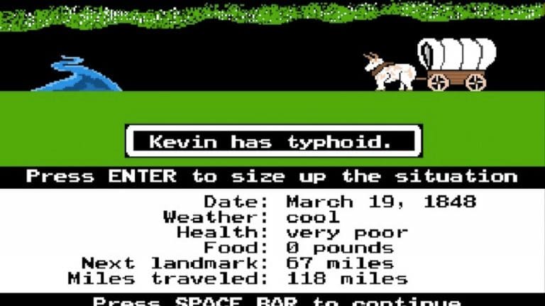 The Oregon Trail - Old Games Download
