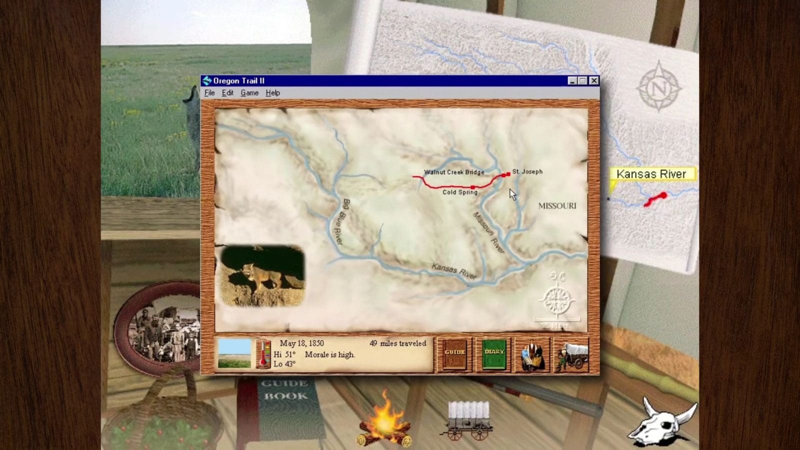 The Oregon Trail: 3rd Edition - Old Games Download