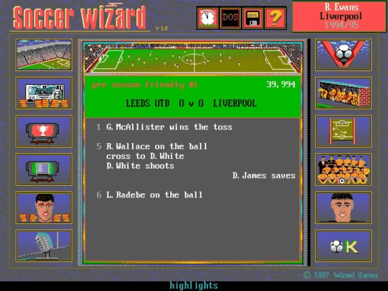 The Soccer Wizard - Old Games Download