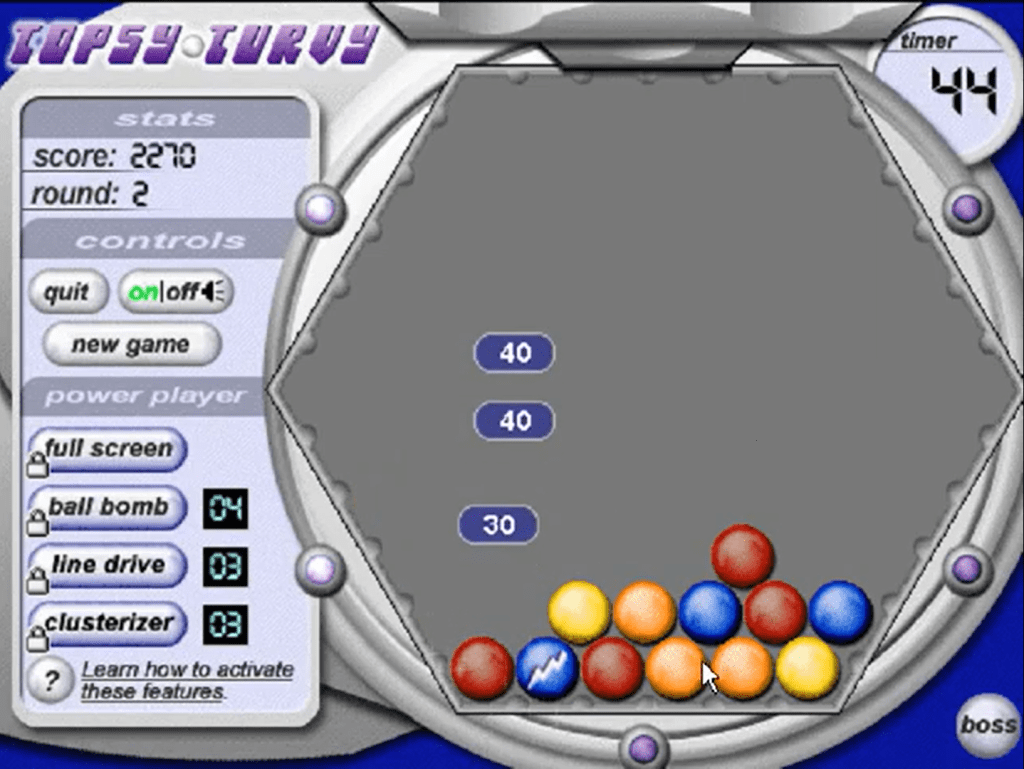 Topsy Turvy - Old Games Download