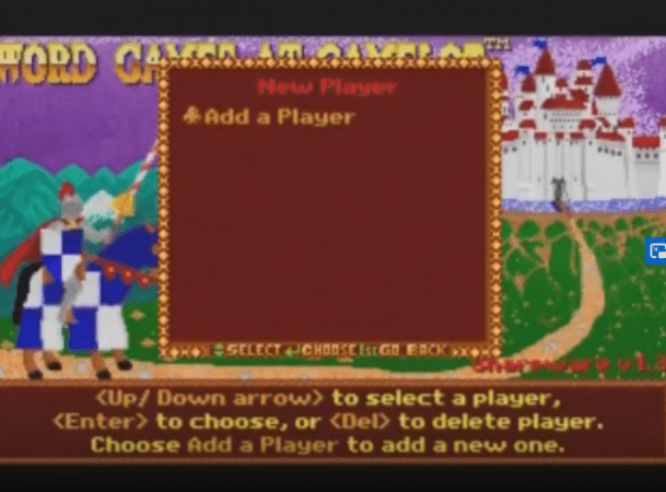 Word Games at Camelot - Old Games Download