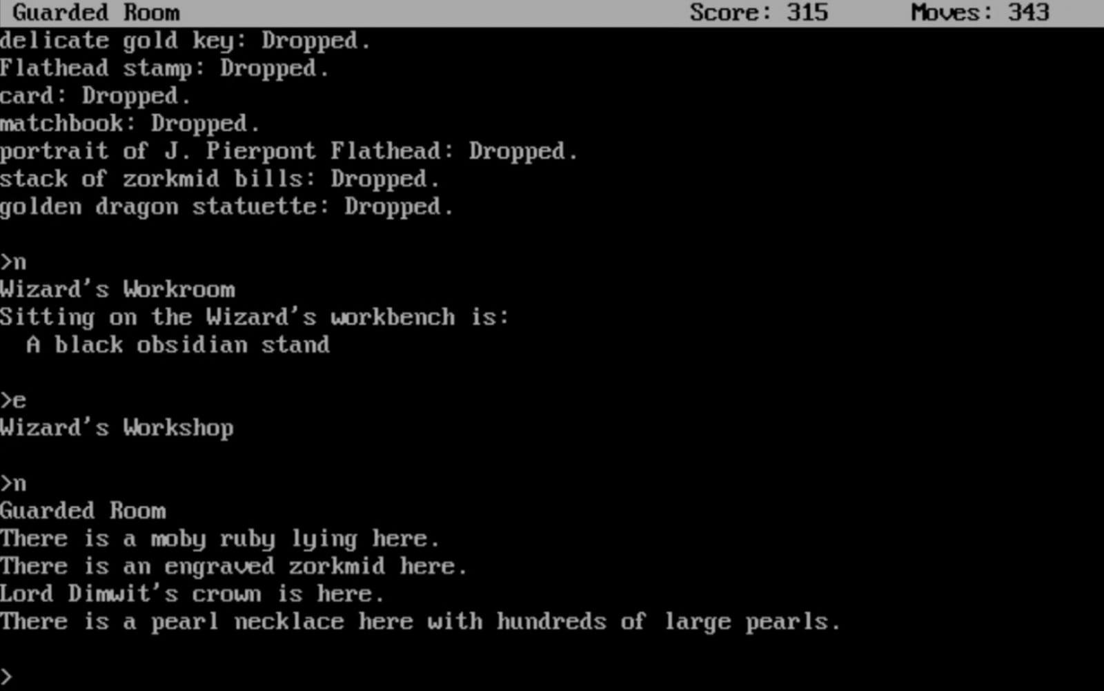 Zork II: The Wizard of Frobozz - Old Games Download